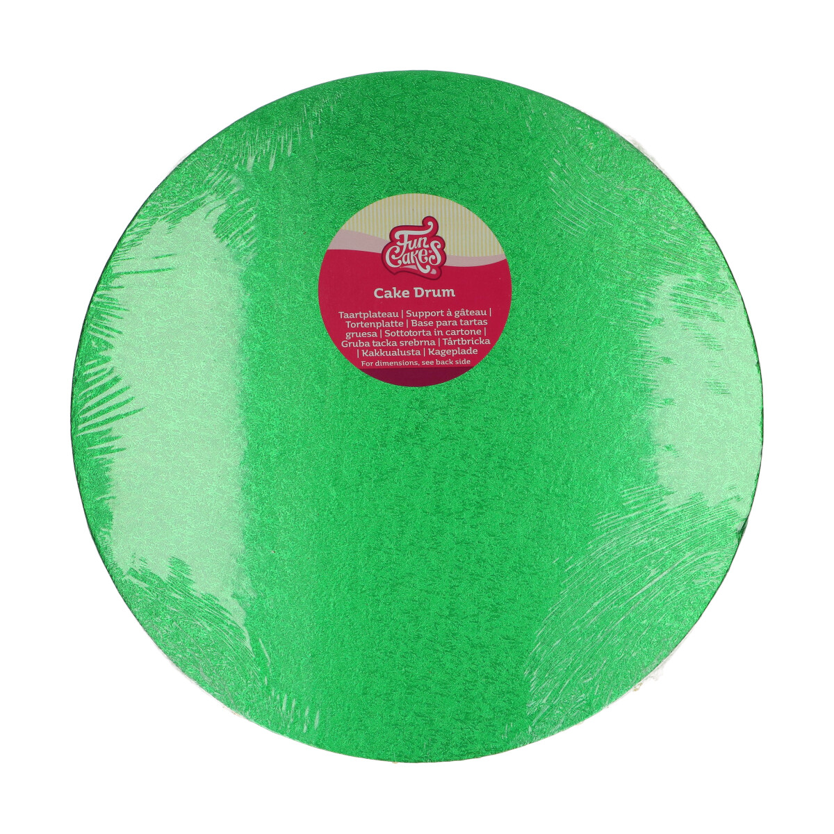 green cake drum