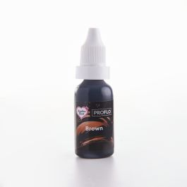 Rainbow Dust ProFlo Liquid Colour Marron 16 ml Grossiste | CakeSupplies