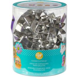 Wilton Metal Cookie Cutter Tub Easter Set/18 Wholesaler | CakeSupplies